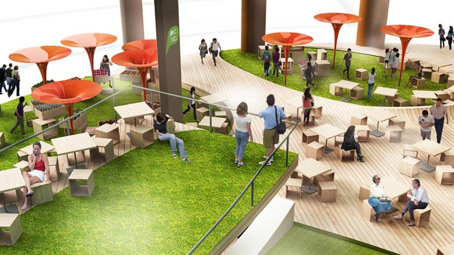 A Different Kind of Food Court – architectkidd co. ltd.
